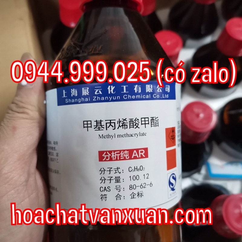 Chất methyl methacrylate chai 500ml CAS 80-62-6 C5H8O2 | Shopee Việt Nam