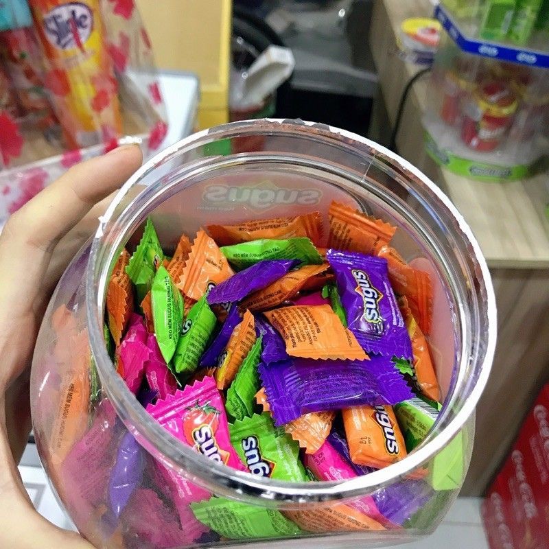 kẹo mềm sugus dạng viên 4 cục (đủ mùi) | Shopee Việt Nam
