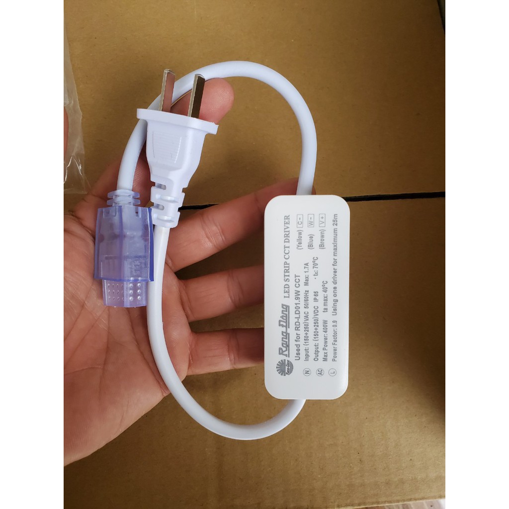 Nguồn Driver Lắp với đèn led dây RD-LD01 9W CTT (Cục đẩy dây led 2 hàng ...