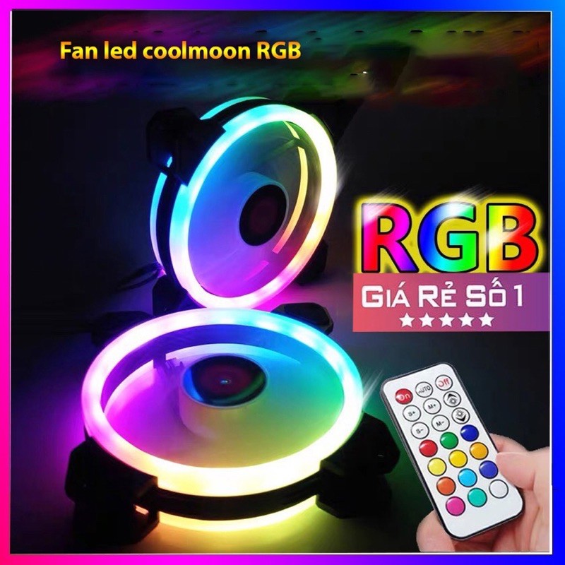 Fan Led RGB V2 Colormoon( bộ), Rgb colormoon s4 | Shopee Việt Nam