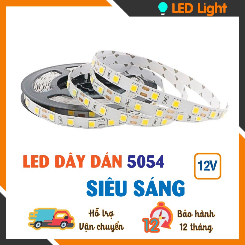 LED DÂY DÁN 5054 SIÊU SÁNG - KHÔNG BỌC - CUỘN 5 MÉT | Shopee Việt Nam
