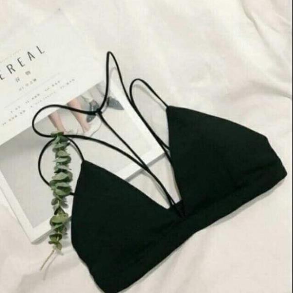 [TRỢ GIÁ] ÁO BRA SATIN CỔ V SEXY chất lượng | Shopee Việt Nam