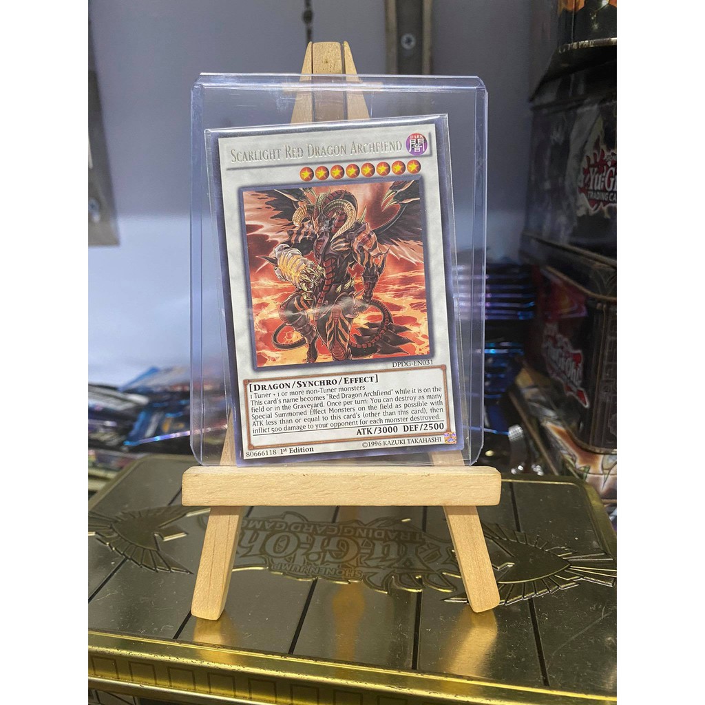 [ Dưa Hấu Yugioh ] Lá bài thẻ bài Scarlight Red Dragon Archfiend - Rare ...