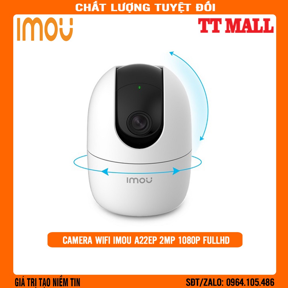 . Camera IP Wifi 2.0MP Ranger 2 IPC-A22EP-IMOU - Chính Hãng Bảo Hành 2 Năm . | Shopee Việt Nam