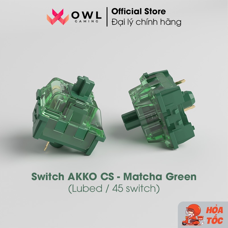 Bộ switch AKKO CS - Matcha Green (Lubed / 45 switch) | Shopee Việt Nam