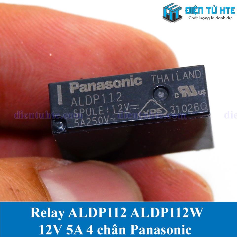 Relay ALDP112 ALDP112W 12V 5A 4 chân chính hãng Panasonic | Shopee Việt Nam
