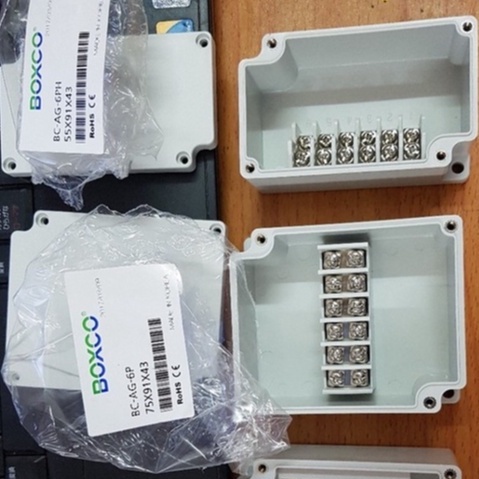 Hộp nối dây điện chống nước nhựa ABS IP67 hàng BOXCO, hộp cầu đấu ...