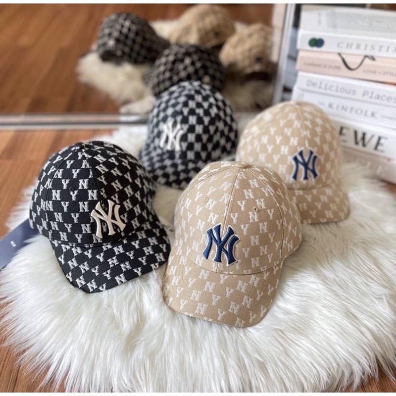 Mũ monogram mlb chính hãng | Shopee Việt Nam