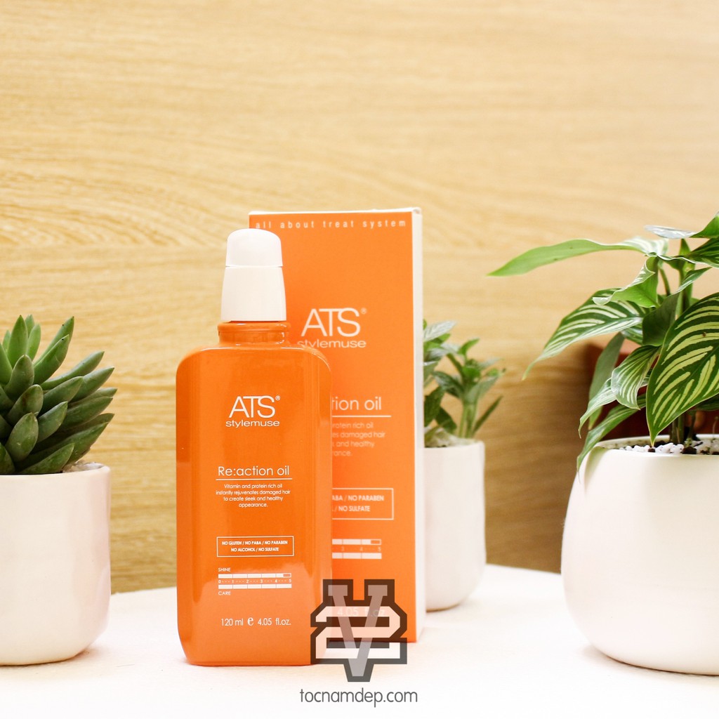 Dầu dưỡng tóc ATS Reaction Oil 120ml | ATS Stylemuse - Nhập khẩu Hàn ...