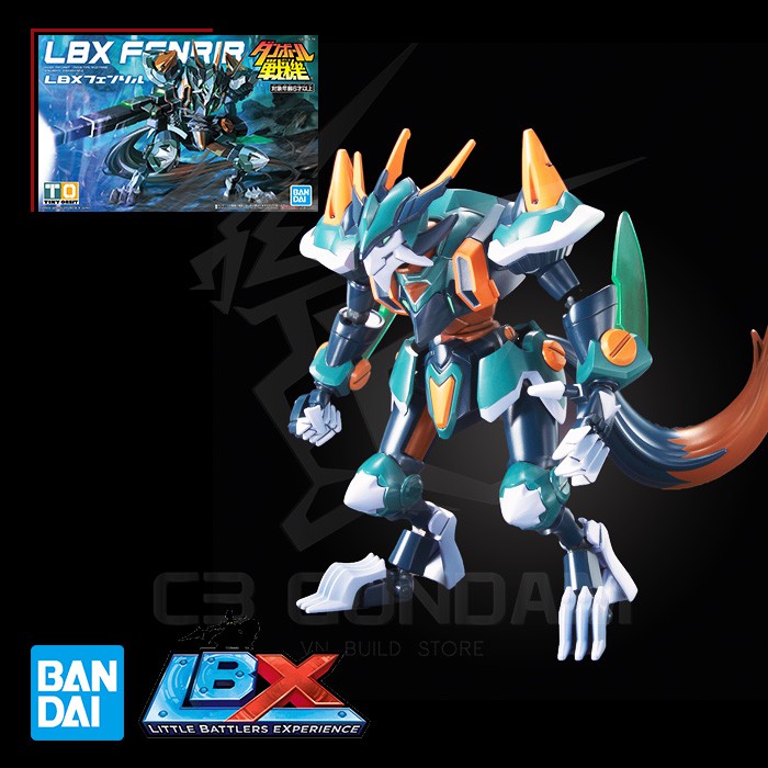 MÔ HÌNH BANDAI ĐẤU SĨ LBX 011 FENRIR | Shopee Việt Nam