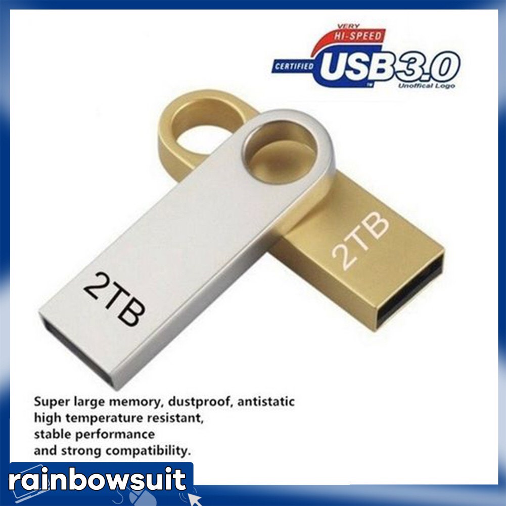 USB 2TB di động tốc độ cao ổ đĩa lưu trữ dữ liệu U Disk Pen | Shopee ...