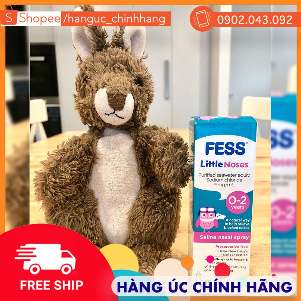 Nước muối xịt mũi Fess Little Noses 15 ml | Shopee Việt Nam