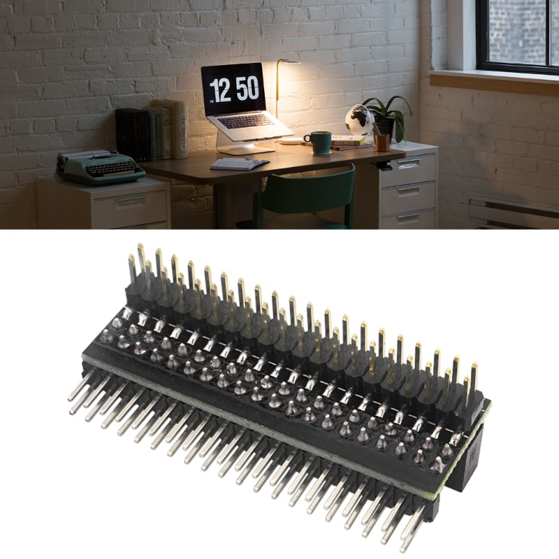 C * GPIO Connector Pin Headers Bảng mở rộng GPIO 1 đến 2 40 chân cho ...