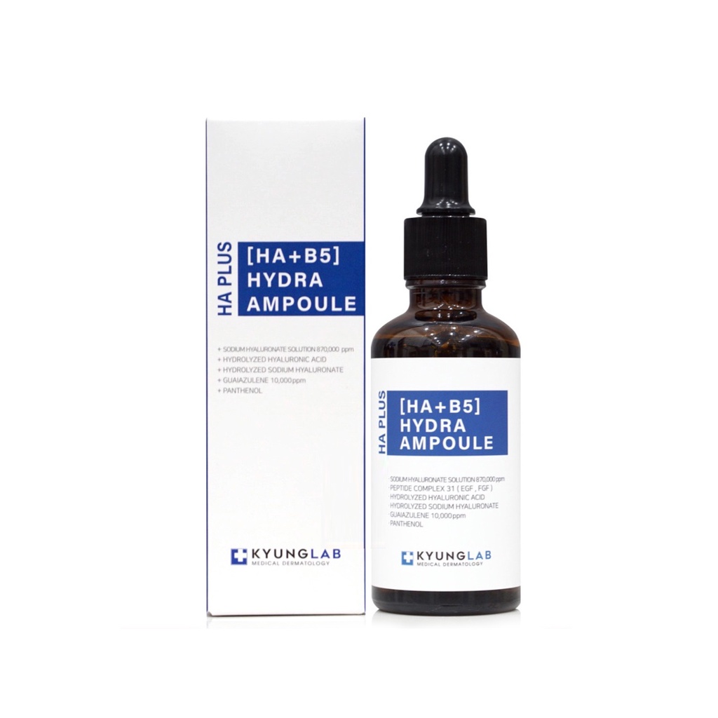 Serum HA Plus [HA + B5] Hydra Kyung Lab Ampoule 50ml - Tinh Chất Cấp Nước Cấp Ẩm, Căng Bóng ...