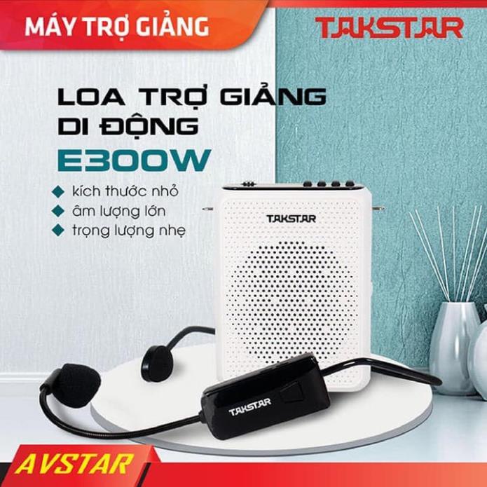 Máy trợ giảng không dây TAKSTAR E300W sử dụng sóng UHF, có bluetooth, giành cho giáo viên, hướng ...