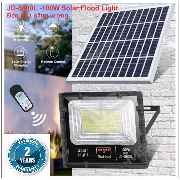 Solar Light JD-8800L(100W) | Shopee Việt Nam