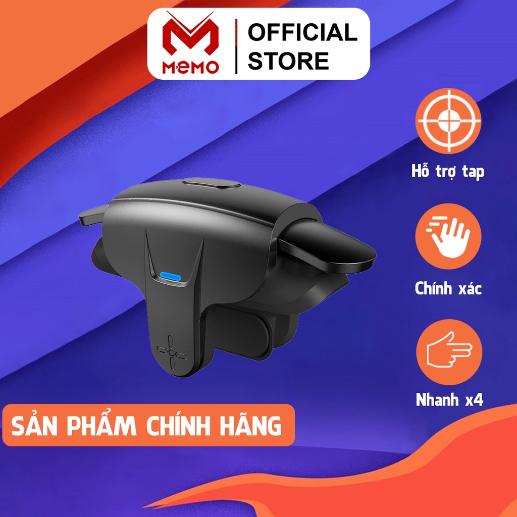 Nút bắn pubg MEMO AK05 hỗ trợ ghìm tâm auto tap 4 chế độ thao tác 4 ngón dễ dàng chơi game FPS ...