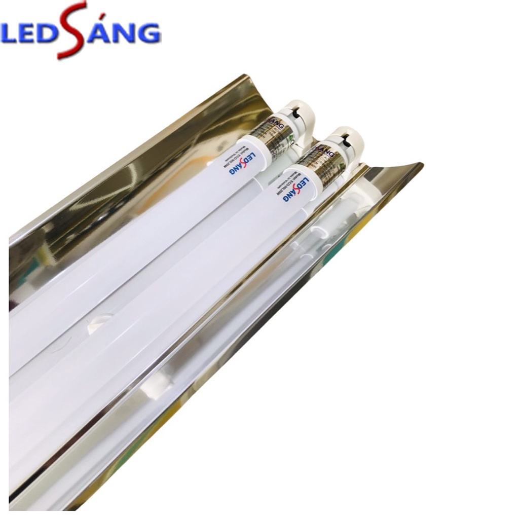 Máng Đèn Led Chóa Inox Đôi 1M2, 0.6M Ledsang IN-C2-120 | Shopee Việt Nam