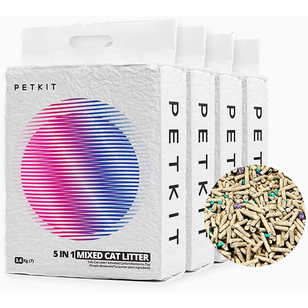 Petkit 5 in 1 Mixed cat litter - Cát vệ sinh cho mèo Petkit 5 trong 1 ...