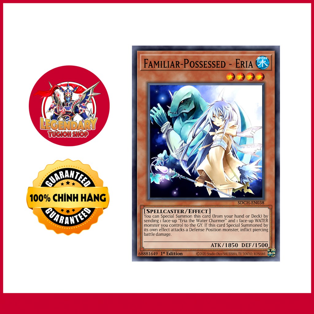 [Thẻ Bài Yugioh Chính Hãng] Familiar-Possessed - Eria | Shopee Việt Nam