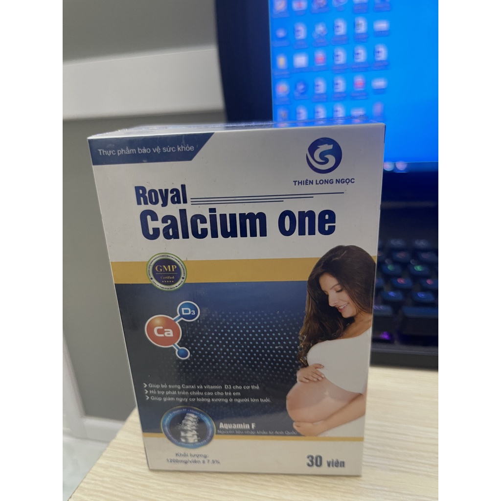 Royal CALCIUM ONE - Giúp bổ sung Canxi và Vitamin D3 cho cơ thể ...