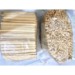 1kg que kem gỗ, que đè lưỡi trang trí handmade(que to, que nhỏ ...