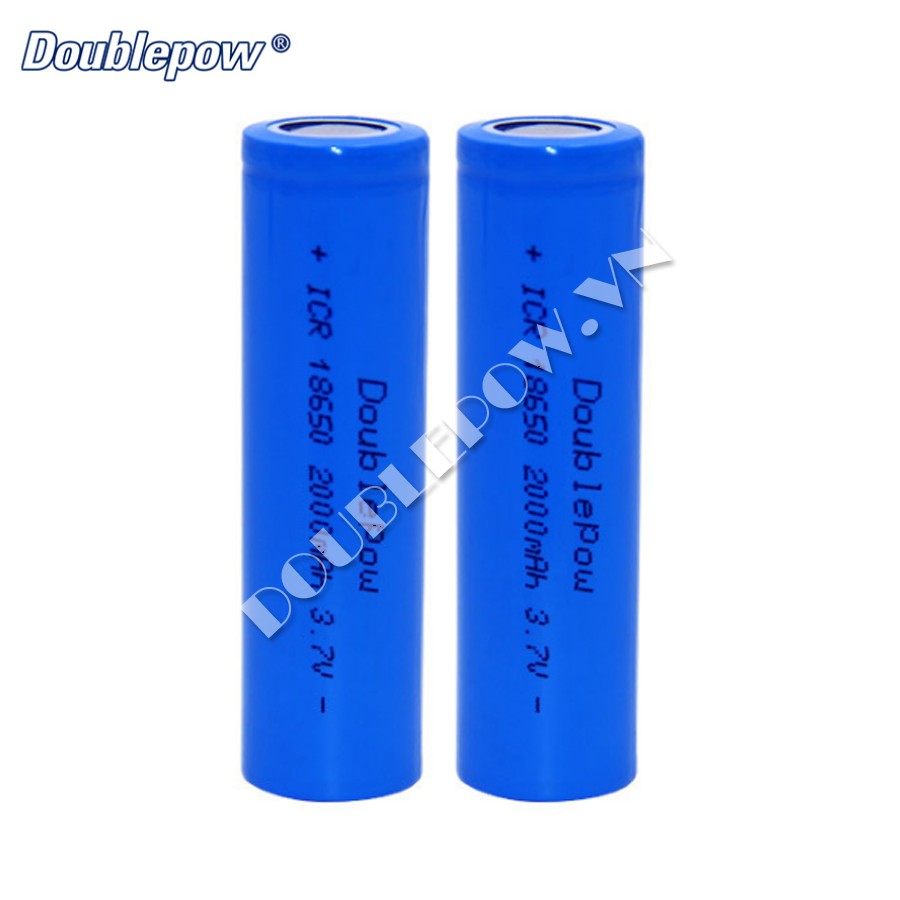 Cell pin sạc 18650 Doublepow 2000mAh | Shopee Việt Nam