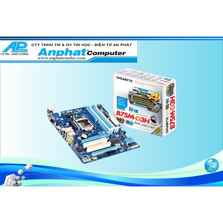 Bo mạch chủ Main Gigabyte B75M-D3H - Hàng Công Ty(fullbox) - Bảo hành 36 tháng | Shopee Việt Nam