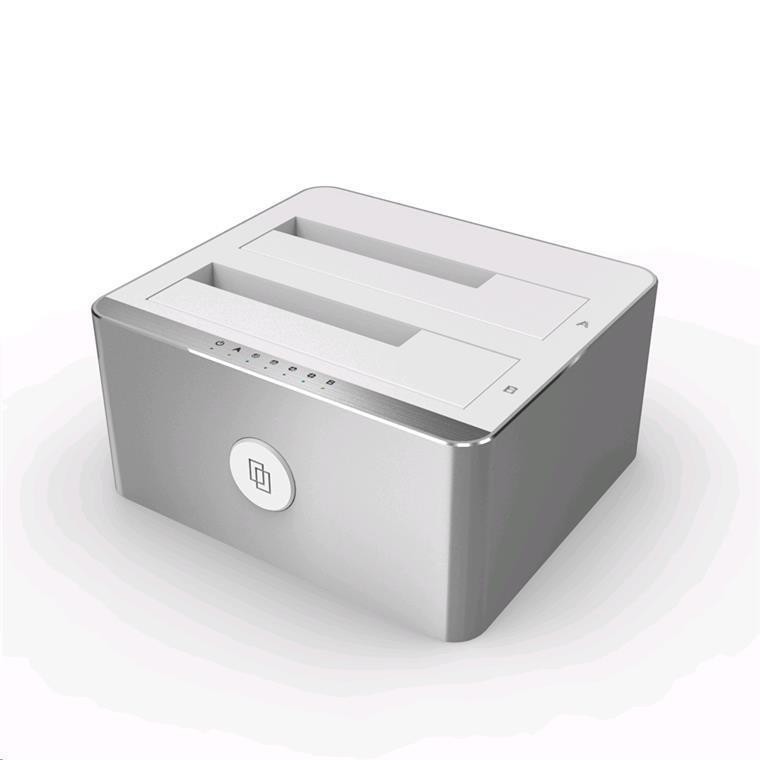 HDD Dock 2.5/3.5 sata Unitek 3.0 (Y-3026) - tốc độ truyền 2 HDD 485Mb ...