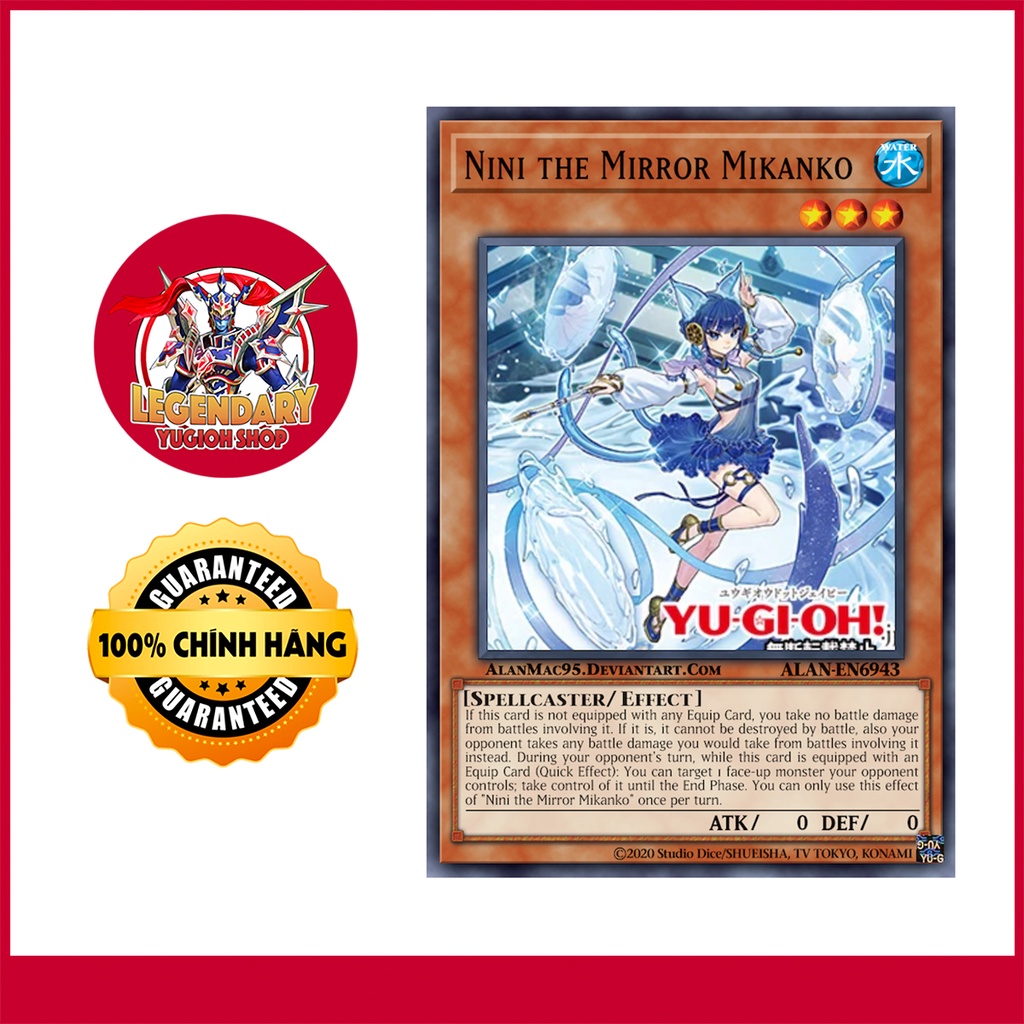 [Thẻ Bài Yugioh Chính Hãng] Ni-Ni the Mirror Mikanko | Shopee Việt Nam