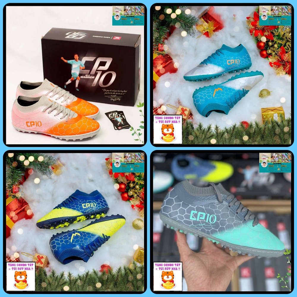 Giày bóng đá thể thao Wika CP10 Chính Hãng [Full Box + TẤT + Túi Rút ...