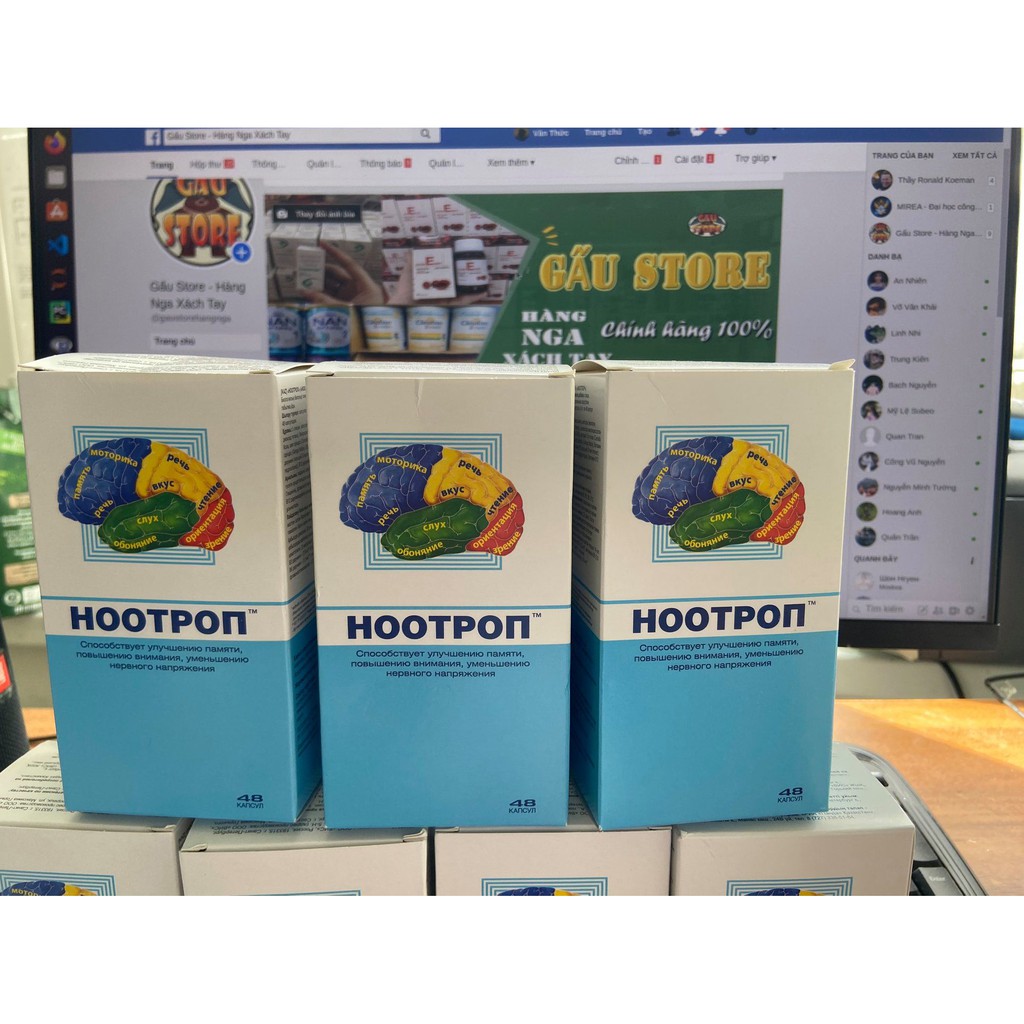 Bổ não Nootrop Nga | Shopee Việt Nam