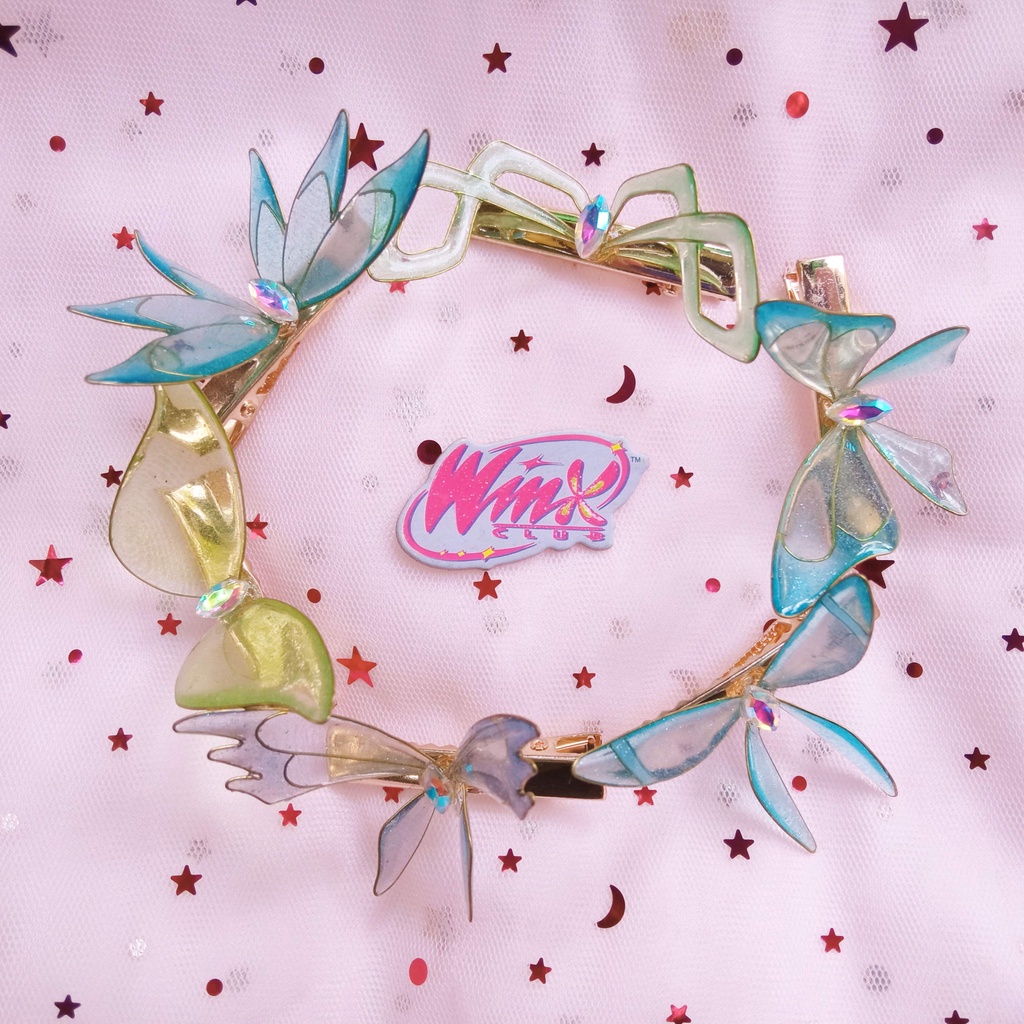(Winx Club) Kẹp tóc cánh Magic Winx | Shopee Việt Nam