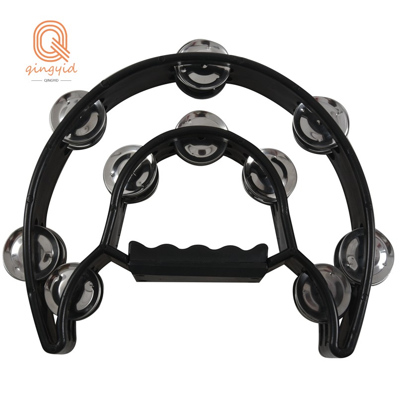Double Half Moon Music Tamborine Bộ gõ trống Tamborine Bền | Shopee ...