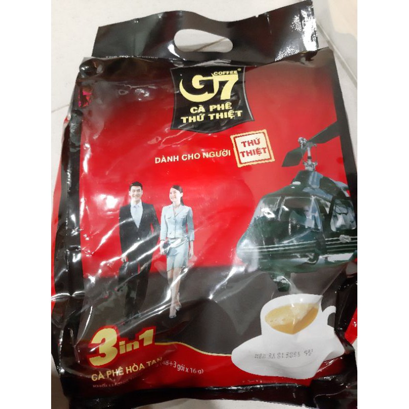 1 bịch cà phê G7 ( 50 gói 16g ) | Shopee Việt Nam