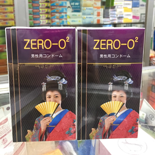 Bao Cao Su Zero O2 Siêu Mỏng Ôm Sát hộp 12 cái chính hãng Nhật Bản ...