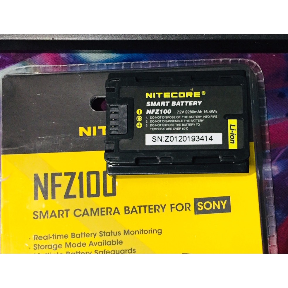 Pin FZ100 cho Sony A7iii A73 A9 A6600 | Shopee Việt Nam