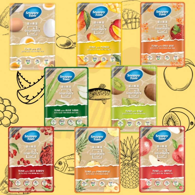 Snappy tom fruit pate trái cây cho mèo 70g | Shopee Việt Nam