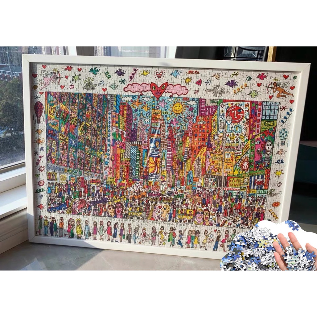 Bộ Tranh Ghép Xếp Hình 1000 Pcs Jigsaw Puzzle (Tranh ghép 70*50cm) Bản ...