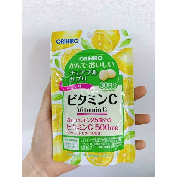 viên bổ sung vitamin C orihiro 120 viên | Shopee Việt Nam