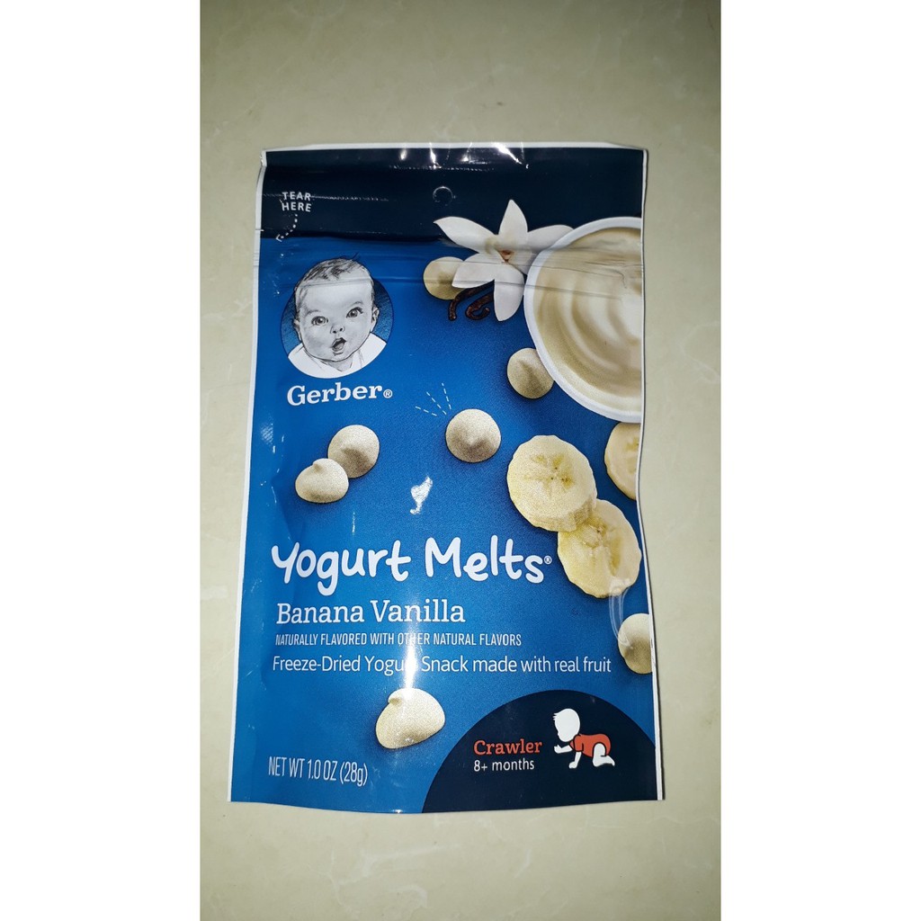 BÁNH TAN YOGURT GERBER VỊ CHUỐI | Shopee Việt Nam