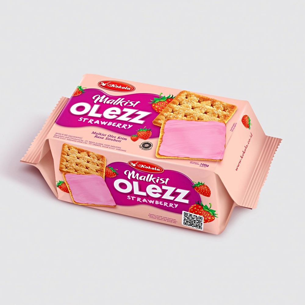 Bánh quy giòn phủ socola Olezz gói 100gr 3 vị mẫu mới Kokola | Shopee ...