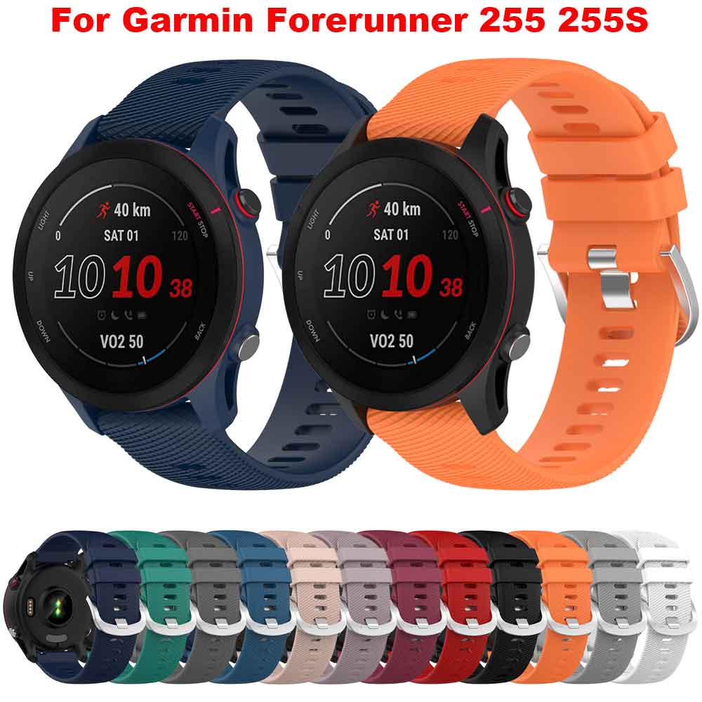 Dây Đeo Silicon 18 / 22mm Thay Thế Cho Đồng Hồ Garmin Forerunner 255 ...