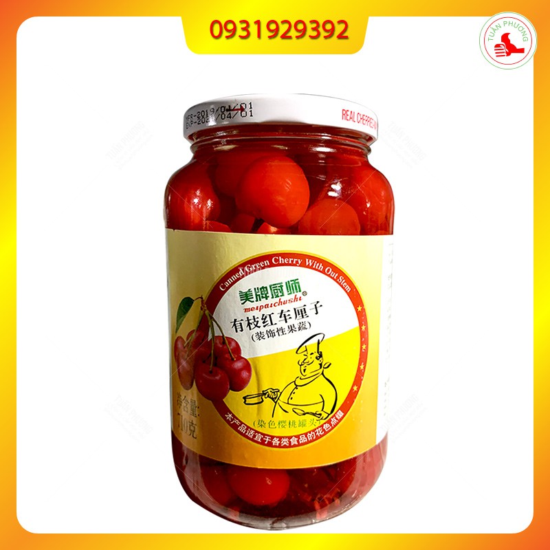 Cherry Anh Đào Đỏ 710g thùng 12 hộp ( 12 Lọ ) | Shopee Việt Nam