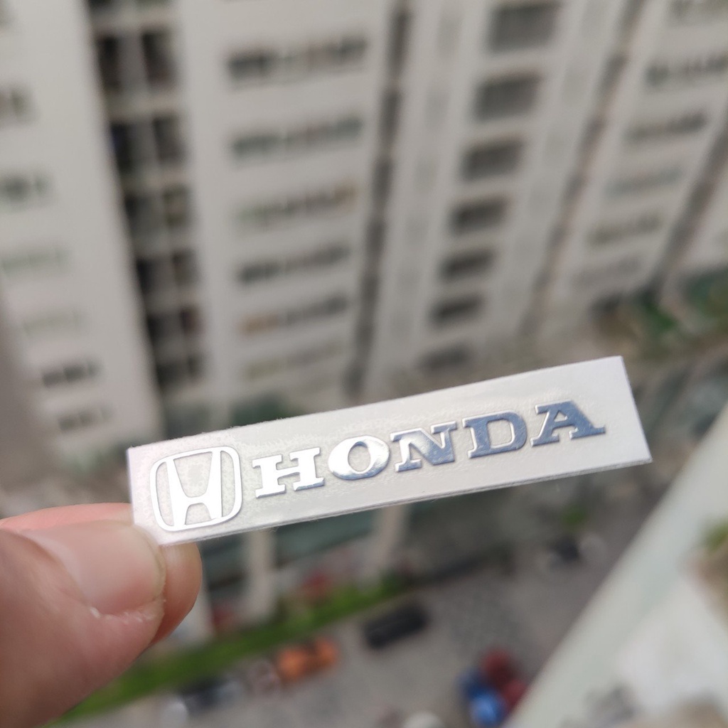 [HOT] Tem chìm logo 9D theo hãng xe cao cấp, decal niken mạ bạc trang ...