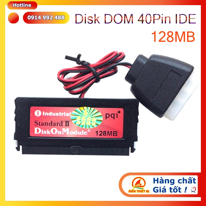 Thẻ nhớ DOM 40IN IDE ATA 128MB Disk on Module Industrial Flash dùng cho ...