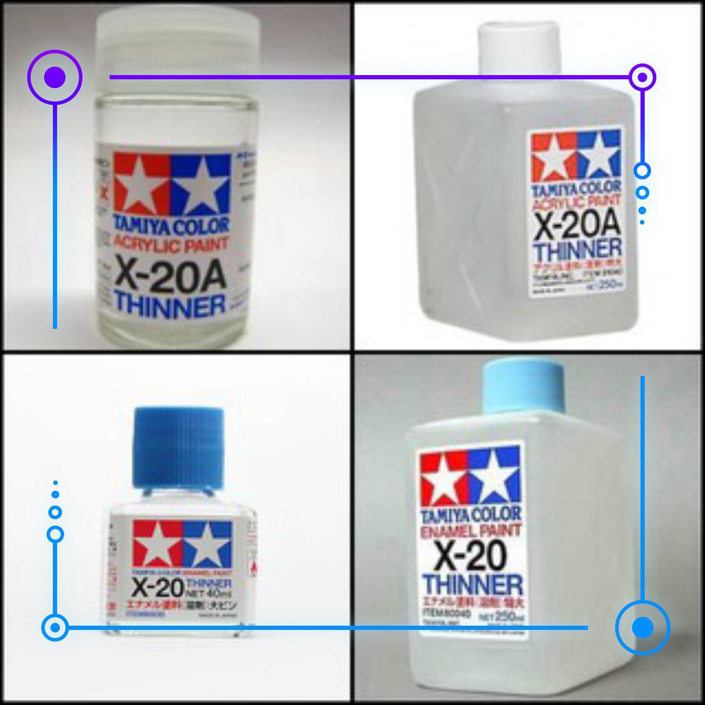 Dung Môi pha sơn tẩy line Tamiya Thinner Enamel Paint X20 - ADCGundam ...