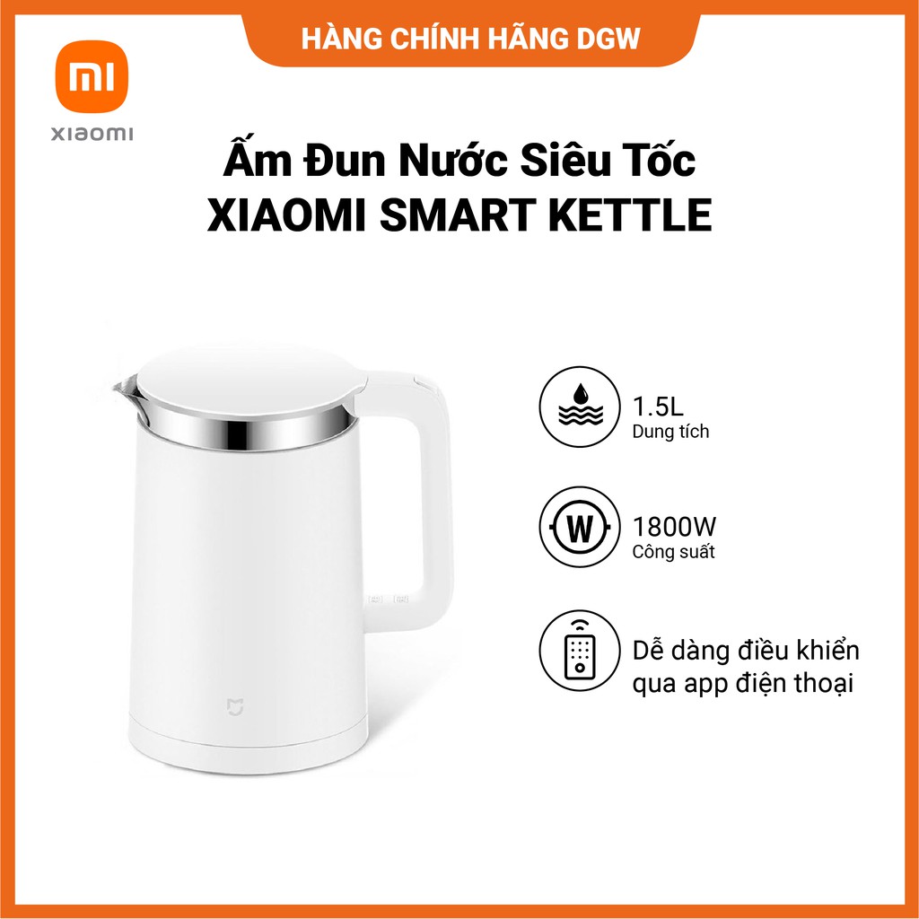 Hàng chính hãng Digiworld | Ấm Đun Nước Siêu Tốc XIAOMI SMART KETTLE ...