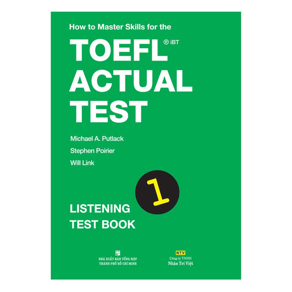 Sách - How To Master Skills For The TOEFL iBT Actual Test: Listening ...