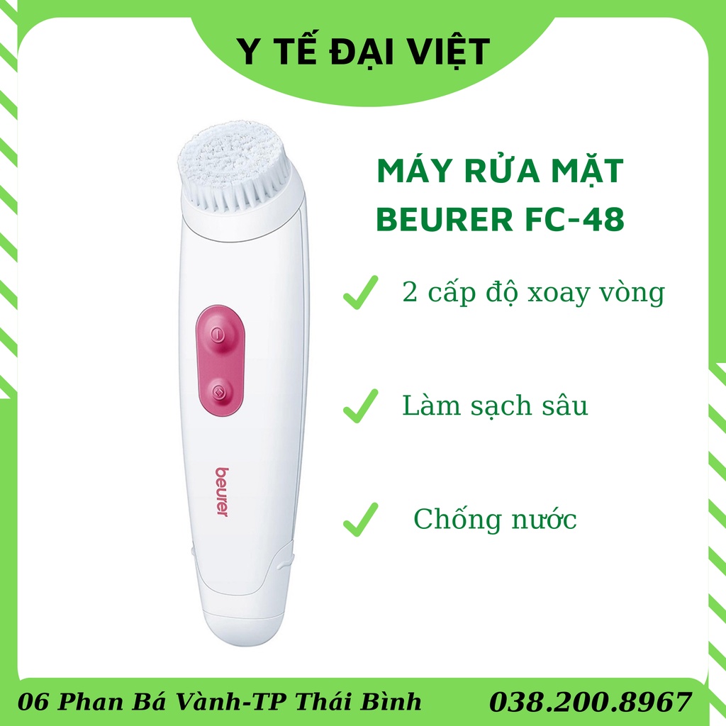 Máy Rửa Mặt Và Tẩy Tế Bào Chết BEURER FC48 bảo hành chính hãng 2 năm ...
